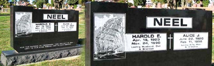 Why Husbands Are Buried on the Left - Quiring Monuments